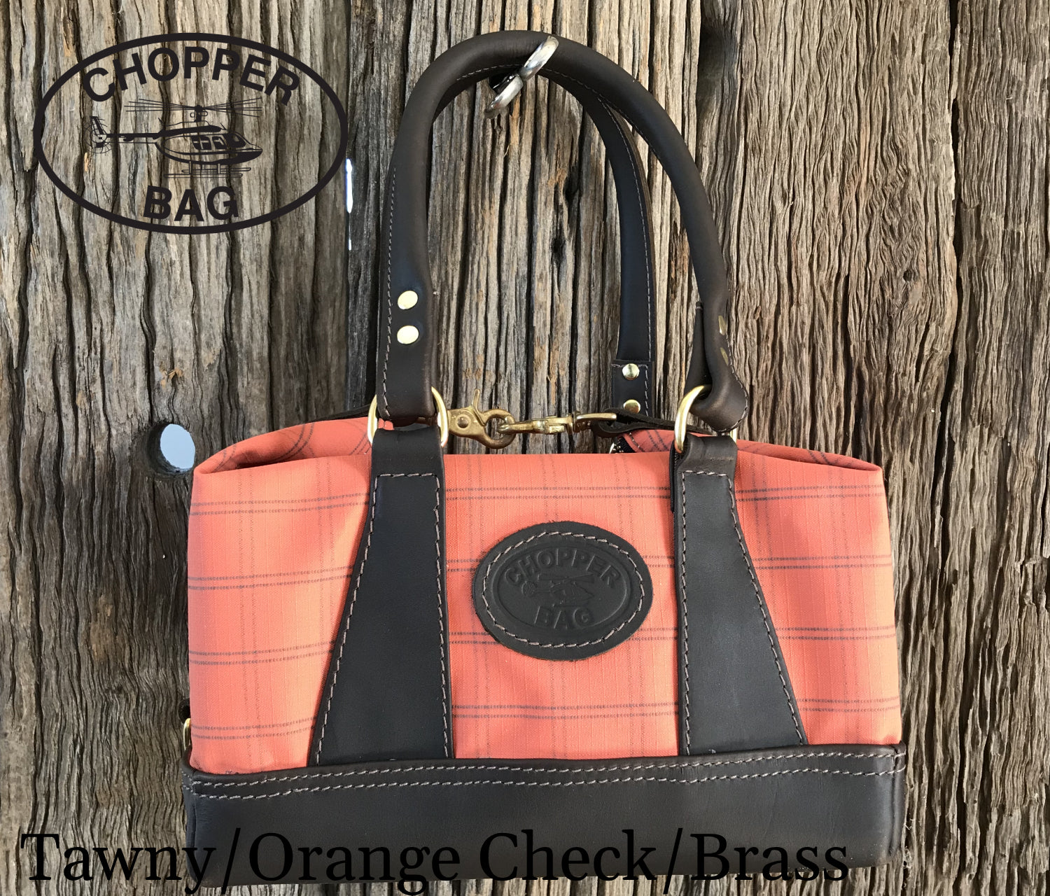 Chopper Bag - MINI - Canvas/Leather – Loretta Matthews Industries