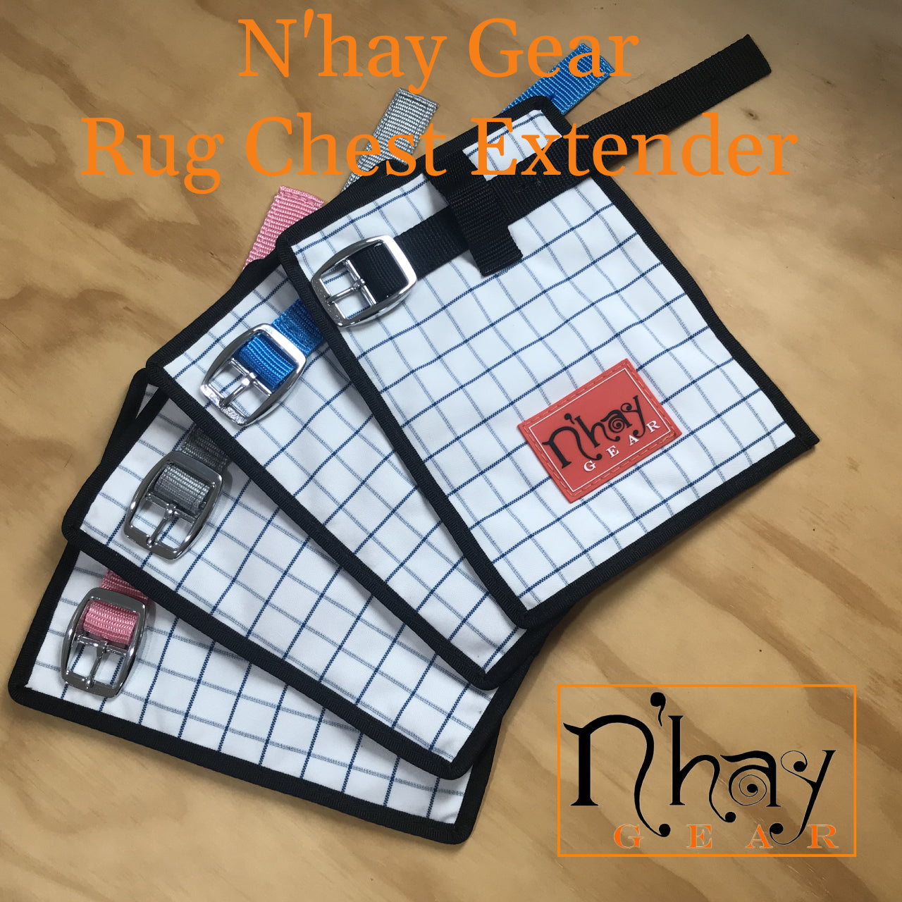N'hay Horse Rug chest extenders – Loretta Matthews Industries