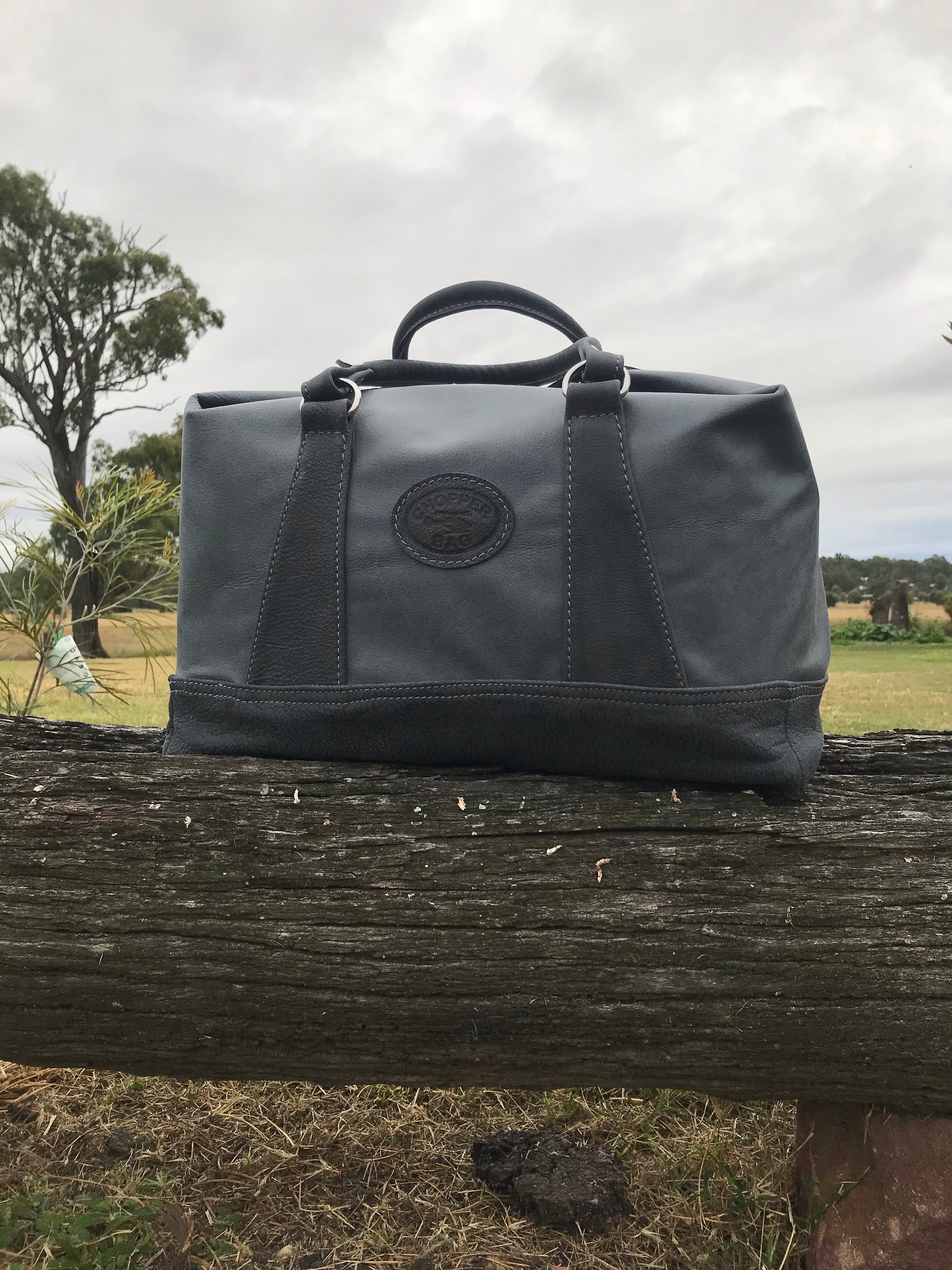 Chopper Bag - SMALL - All Leather – Loretta Matthews Industries